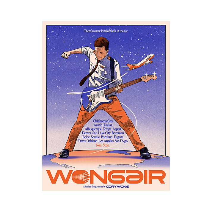 Wongair Poster – Cory Wong Store